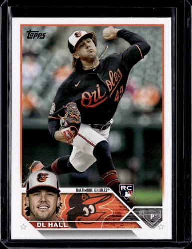 DL Hall 2023 Topps RC #547 | eBay
