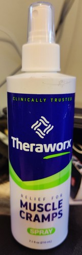 THERAWORX Liquid SPRAY for Muscle Cramps 7.1 oz Spasm and Leg Cramp ...