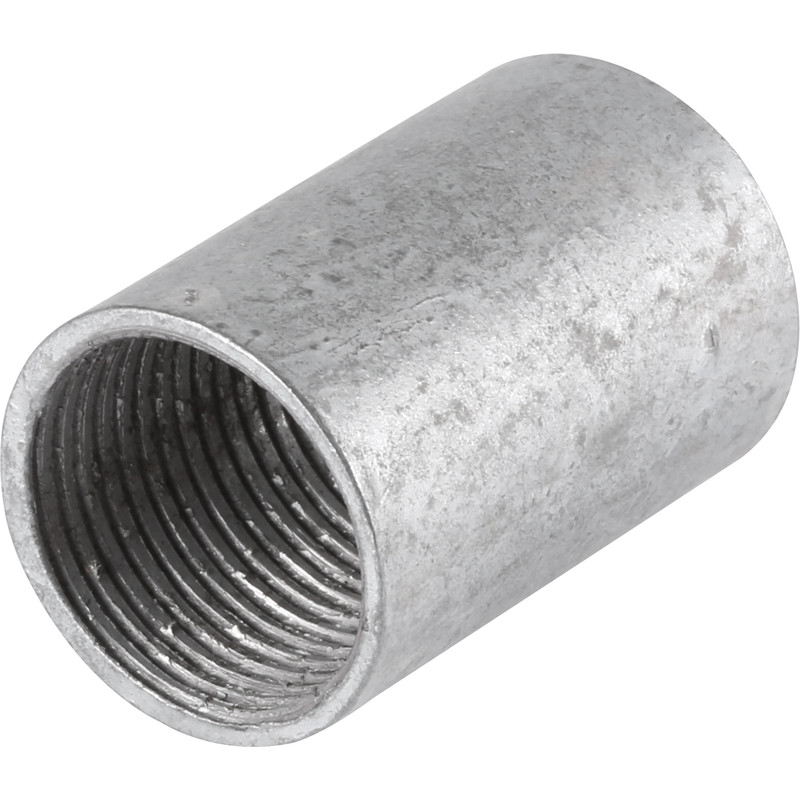 63MM GALVANISED STEEL CONDUIT ACCESSORIES COUPLERS BUSHES LOCK NUTS ...