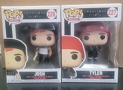 Funko Pop! Vinyl: Josh Tyler Twenty One Pilots Set 226/227 Rocks Music ...