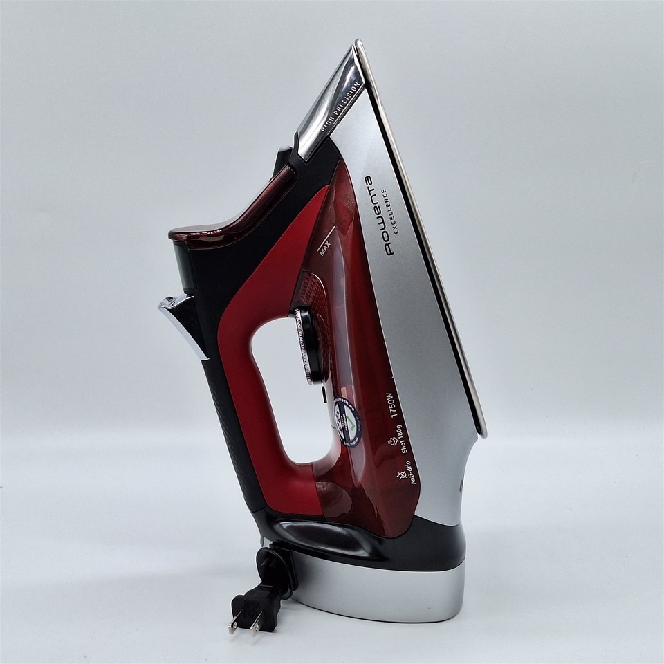 Rowenta, Iron, Focus Excellence Stainless Steel Soleplate Steam Iron ...