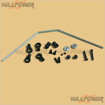 Hyper 7 Parts 2.8mm Rear Stabilizer Set #87044 (RC-WillPower) Hobao ...
