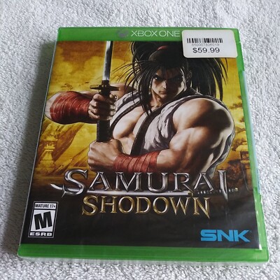 SAMURAI SHODOWN XBOX ONE SNK XONE SHOWDOWN - US VERSION Brand New ...
