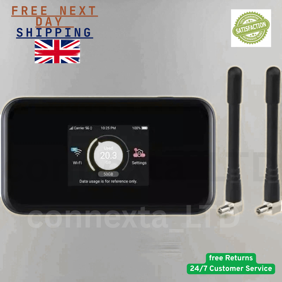 ZTE MU5001 5G Mobile Wi-Fi 6 sim Router - with 2x antenna Unlocked any ...