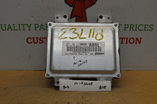 2012-2016 Chevrolet Cruze Engine Computer Unit ECU 12643636 Module 404 ...