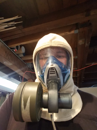 MSA Mask Advantage 3100 Series OptimAir Mm2k Powered Air Purifying ...