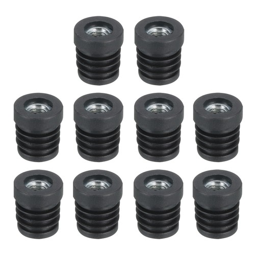 10Pcs Caster Insert with Thread, 19mm/0.75" M8 Thread for Furniture ...