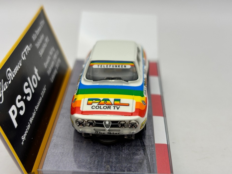 NEW FROM BAUER PS SLOT ALFA ROMEO GTam TELEFUNKEN LTD ED EXCLUSIVE HO ...