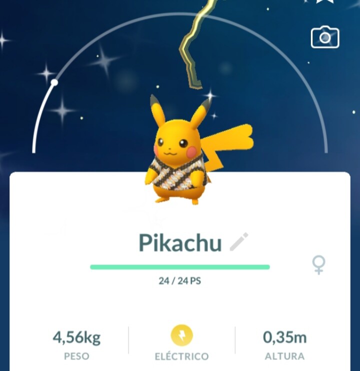 Shiny Pikachu wearing Batik shirt - Batikshirt - Chemise en Batik ...