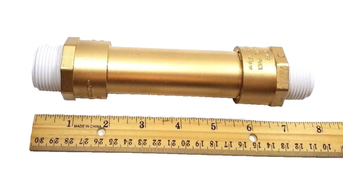 Water Meter Idler/Spacer Tube for 5/8" x 3/4" Size Meter PVC, 7.5" long ...