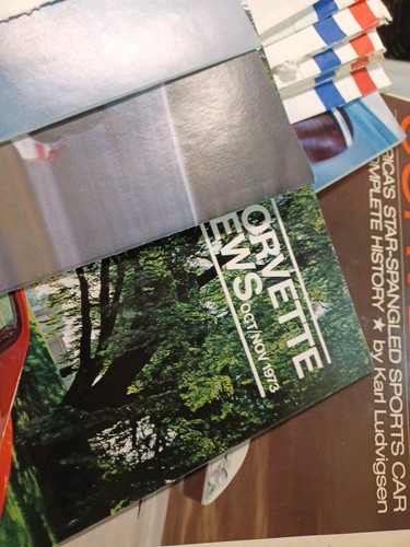 Misc 1970's Chevy Corvette Books & Literature 73/74 Corvette News Lot ...