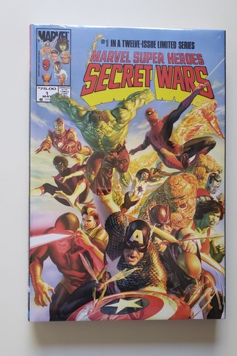 MARVEL SUPER HEROES SECRET WARS OMNIBUS NEW SEALED ALEX ROSS COVER | eBay