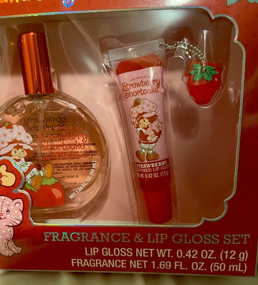 New Strawberry Shortcake Perfume and lip gloss set | eBay