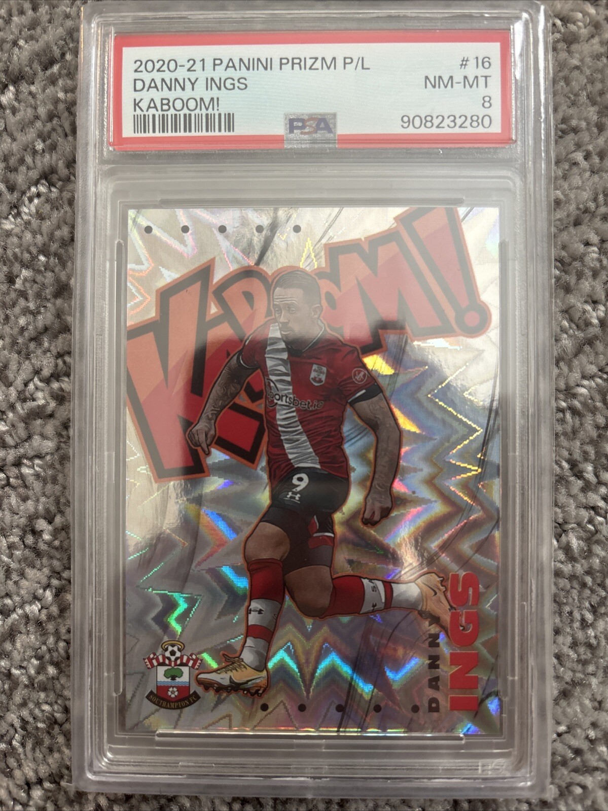 2020-21 Panini Prizm EPL DANNY INGS Kaboom Prizm SSP Southampton #16 | eBay