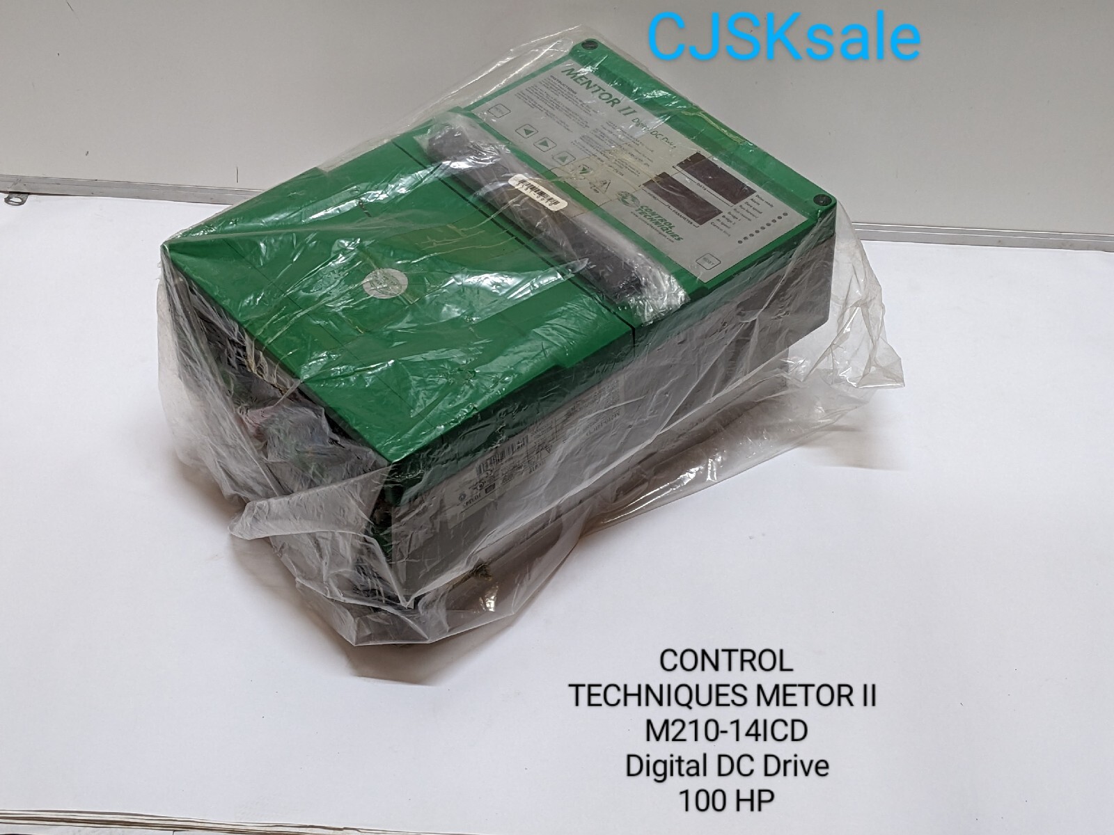 Control Techniques M21014ICD Mentor II DC Drive 100 HP Model M210-14icd ...