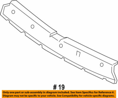 52719-60010 Toyota Cover, front bumper moulding 5271960010, New Genuine ...