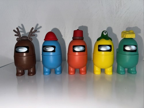 Among Us Toikido Action Figure Lot Of 7 Figures 3.5" Tall All With ...