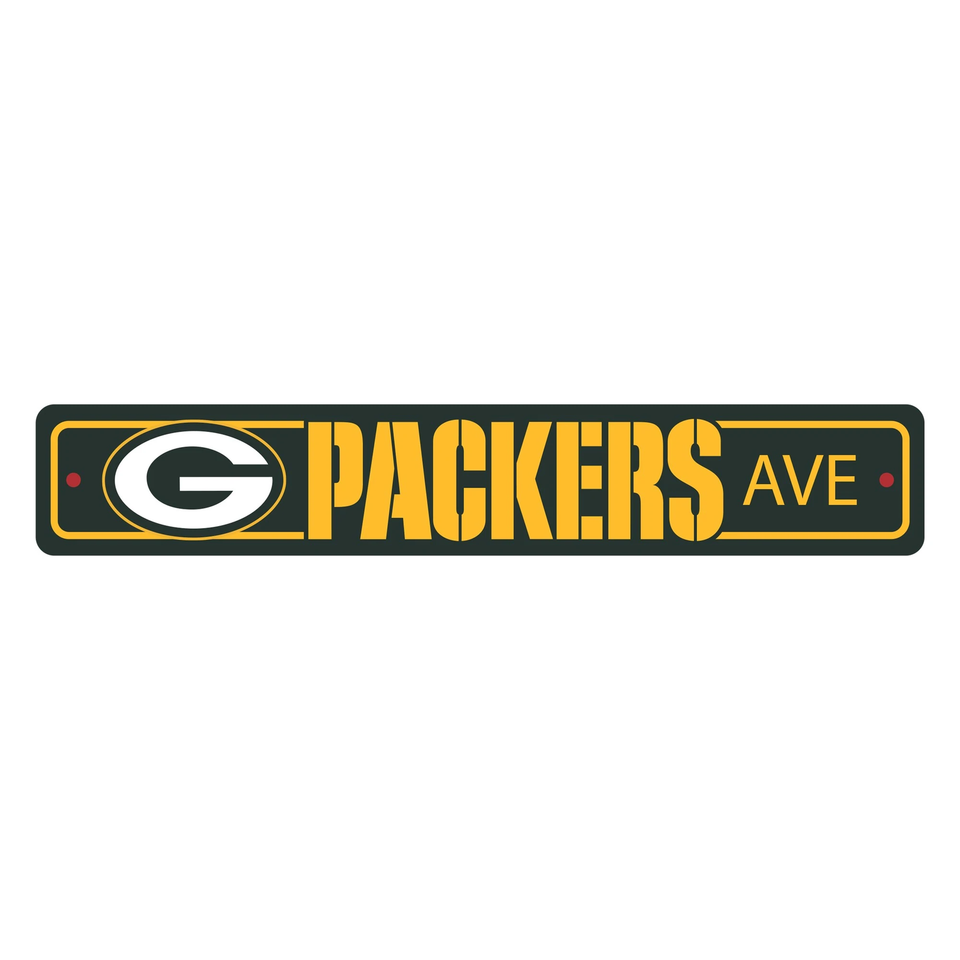 Official NFL Football Street Sign Ave Licensed Durable Man Cave | eBay