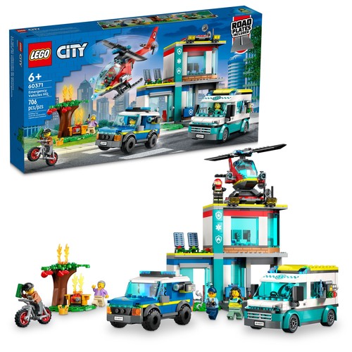 LEGO City - Police Chase at the Bank Set 60317 Building Kit 706Pcs NEW ...