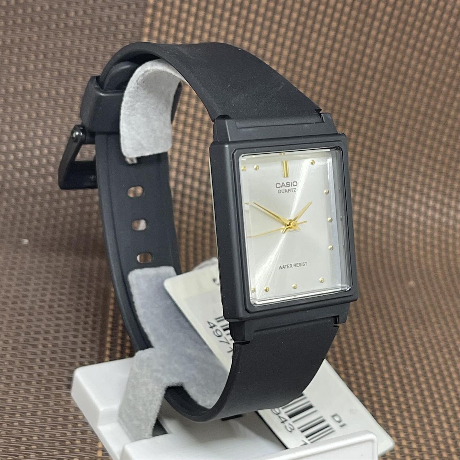 Casio MQ-38-7A Classic Quartz Analog Black Resin Men's Basic Simple ...