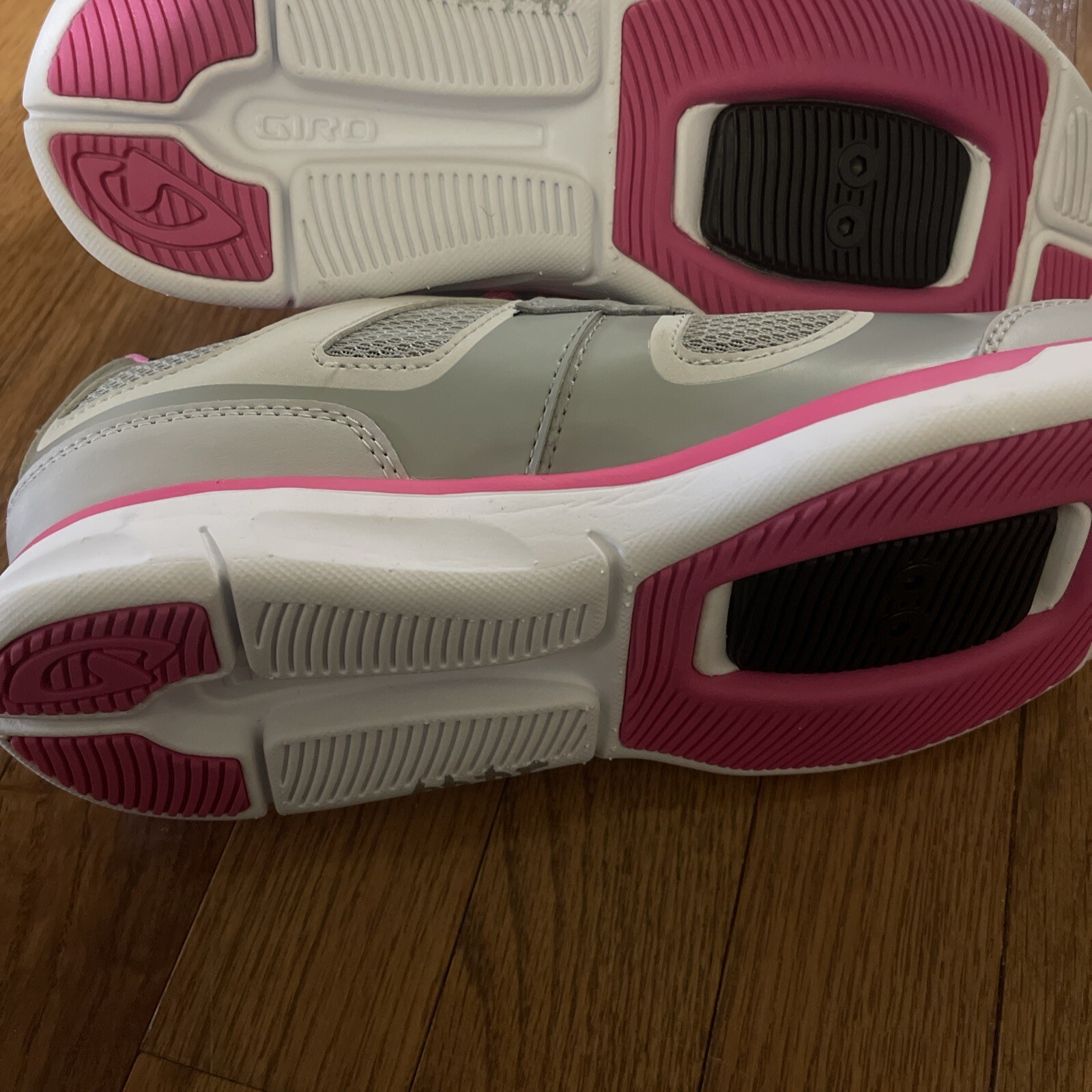 NEW! Giro Whynd Cycling Shoes Grey Pink Lace Strap Women's Size 9 | eBay