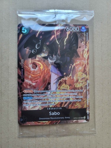 Sabo Battle 2023 Vol. 1 Winner Card One Piece Promotion Card | eBay