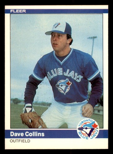 1984 Fleer #151 Dave Collins Toronto Blue Jays | eBay