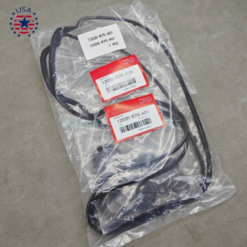 OEM! FRONT/REAR Valve Cover Gasket Kit Fits 08-17 Honda Acura V6 PILOT ...