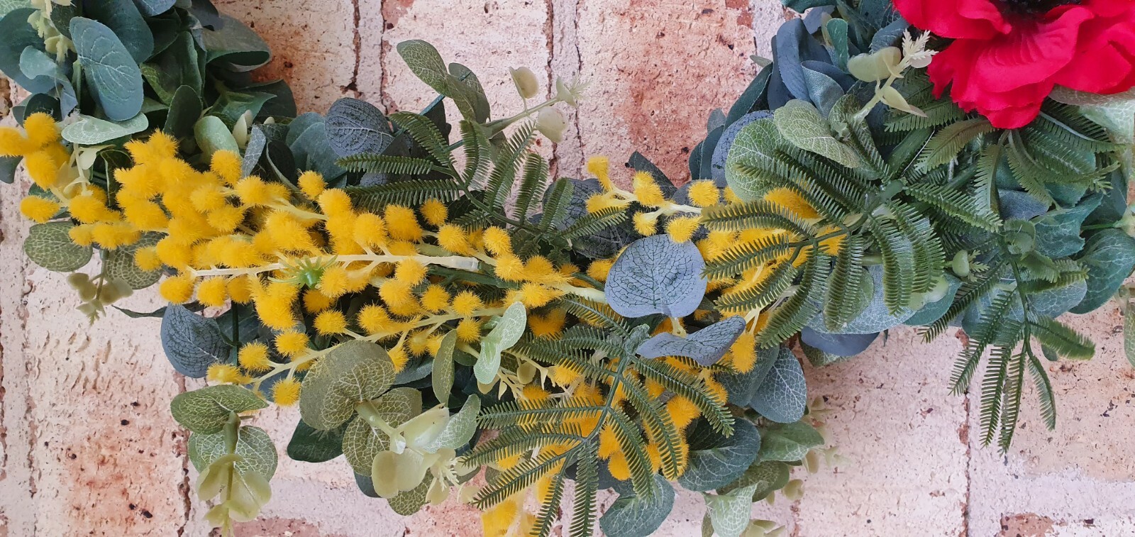 Artificial Australian Native Wreath Anzac memorial 50cm | eBay Australia