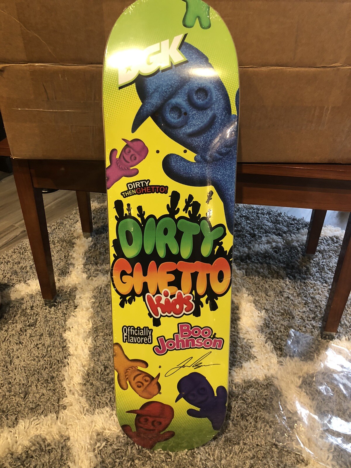 DGK Boo Johnson Convenience Store Sour Patch Kids Skateboard Deck 8.0 ...
