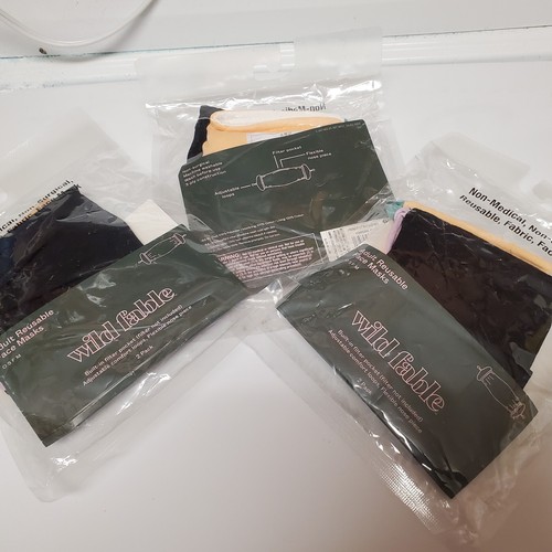 New Lot Of 3 Face Masks Fabric From Target | eBay