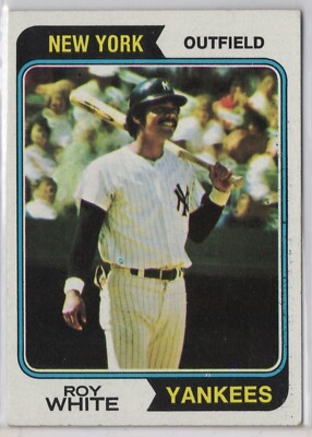 1974 TOPPS #135 ROY WHITE - NEW YORK YANKEES | eBay