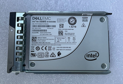 33R2T Dell 1.92TB SATA 6Gb/s Read Intensive 2.5in SSD SSDSC2KB019T8R ...