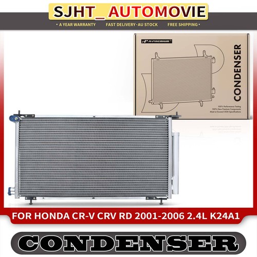 A/C AC Condenser for Honda CRV RD 2001-2006 2.4L K24A1 SUV w/ Dryer ...