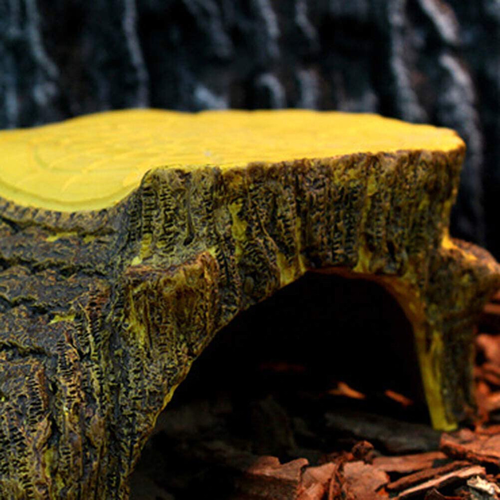 Basking Reptile Tortoise Cave Platform Turtle Fish Tank Decor Aquarium ...