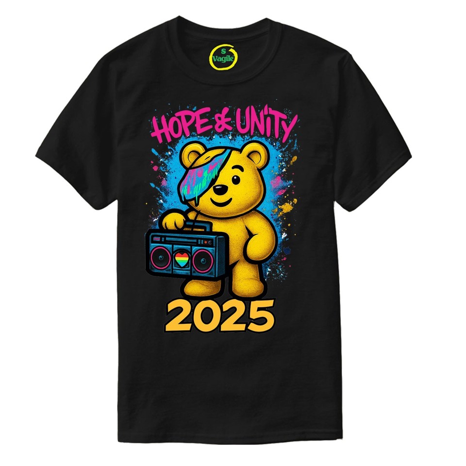 2025 Pudsey Bear Children In Need T-Shirt Spotty Day Fundraising Kids ...