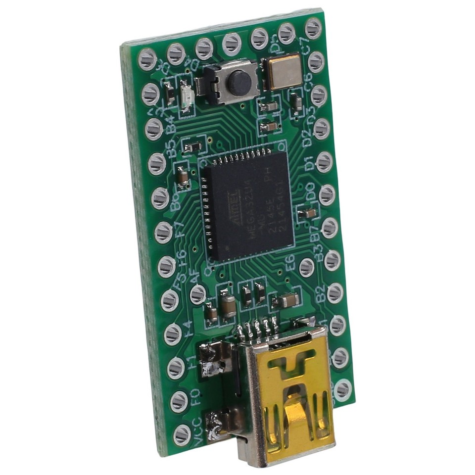 Teensy 2.0 USB AVR Development Board ATMEGA32U4 Erweiterungsboard mit ...