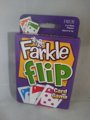 Farkle Flip Card Game Cards Are Factory Sealed | eBay