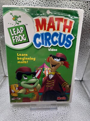 Leap Frog - Math Circus (DVD, 2004) Warner Bros - Learn Beginning Math ...