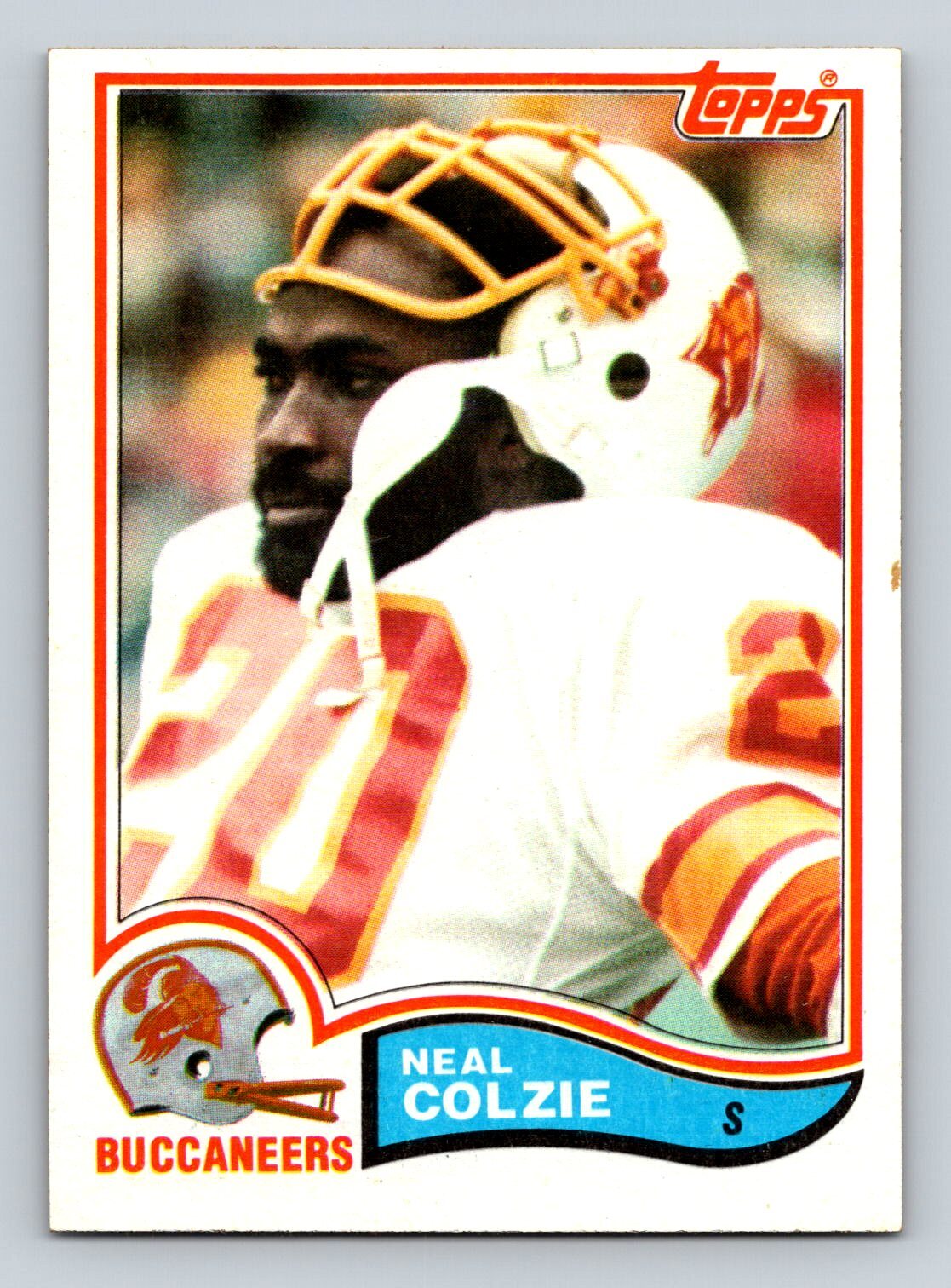 1982 Topps Neal Colzie #497 Tampa Bay Buccaneers | eBay