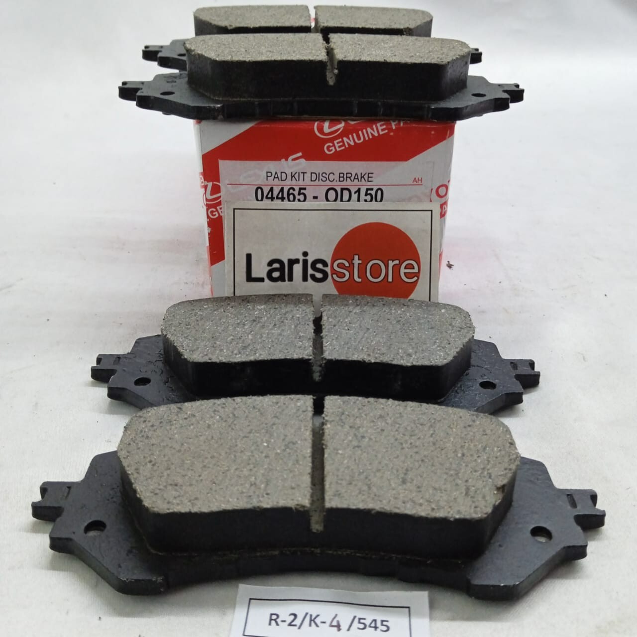 044650D150 Toyota Pad Kit Disc Brake Front 04465-0D150 NEW | eBay
