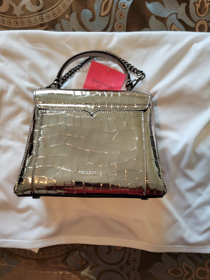 Kate Spade Romy Met Croc Embossed PXRUA899 | eBay