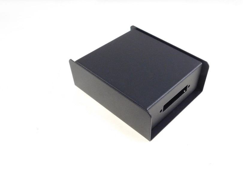 Steel Project Box 4 1/2" x 3-3/4" Punched for 3 "D" XLR's & 1 DB25 ...