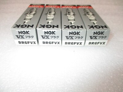 NGK BR6FVX 5192 Platinum Spark Plugs Set of 4 | eBay