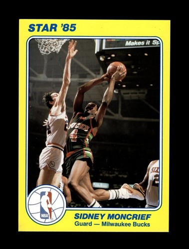 1984-85 Star Court Kings 5x7 Set-Break # 7 Sidney Moncrief EX-EXMINT *GMCARDS* | eBay
