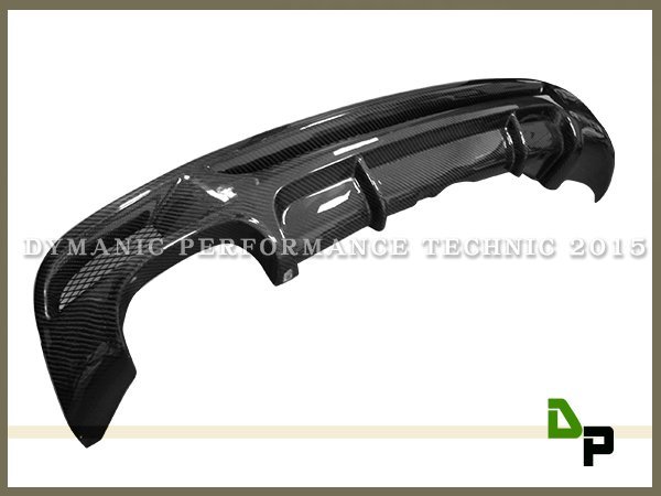 Carbon Fiber P Style Rear Bumper Diffuser For 08-13 E82 E88 M-Sport ...