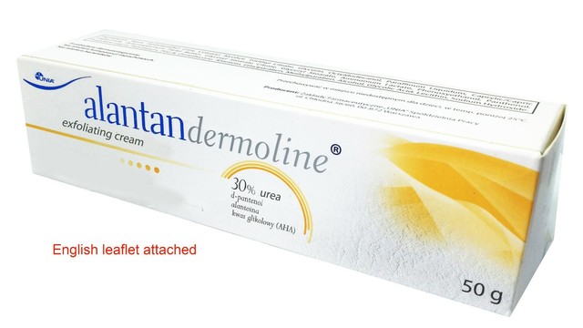 ALANTAN Dermoline Exfoliating Cream Krem Złuszczający 50g for sale ...