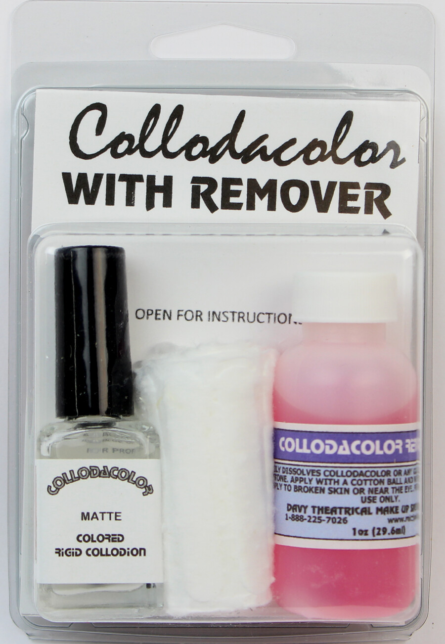 Michael Davy Rigid Collodion Scarring Liquid - Matte Clear with Remover ...