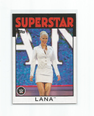 LANA 2016 TOPPS HERITAGE WWE SUPERSTAR CARD #46 | eBay