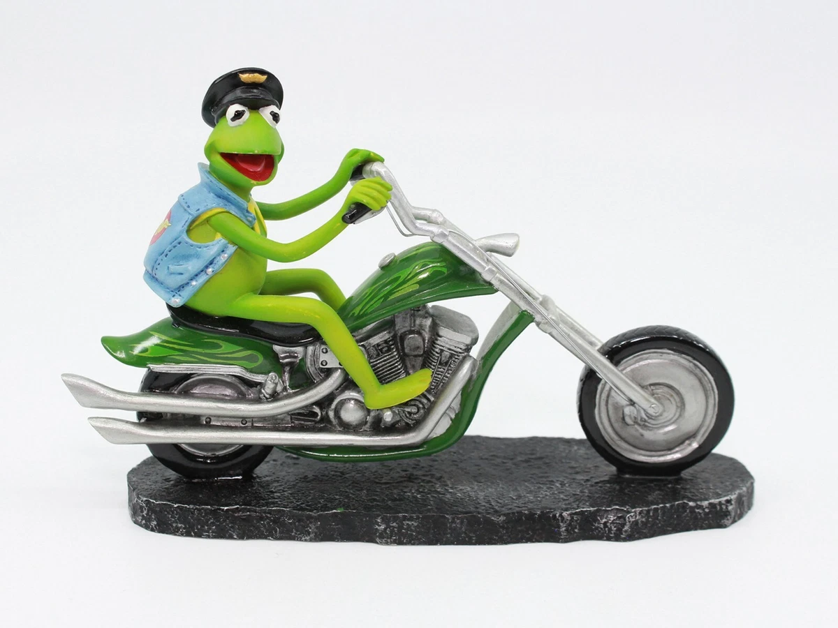 Kermit The Frog Driving Motorcycle